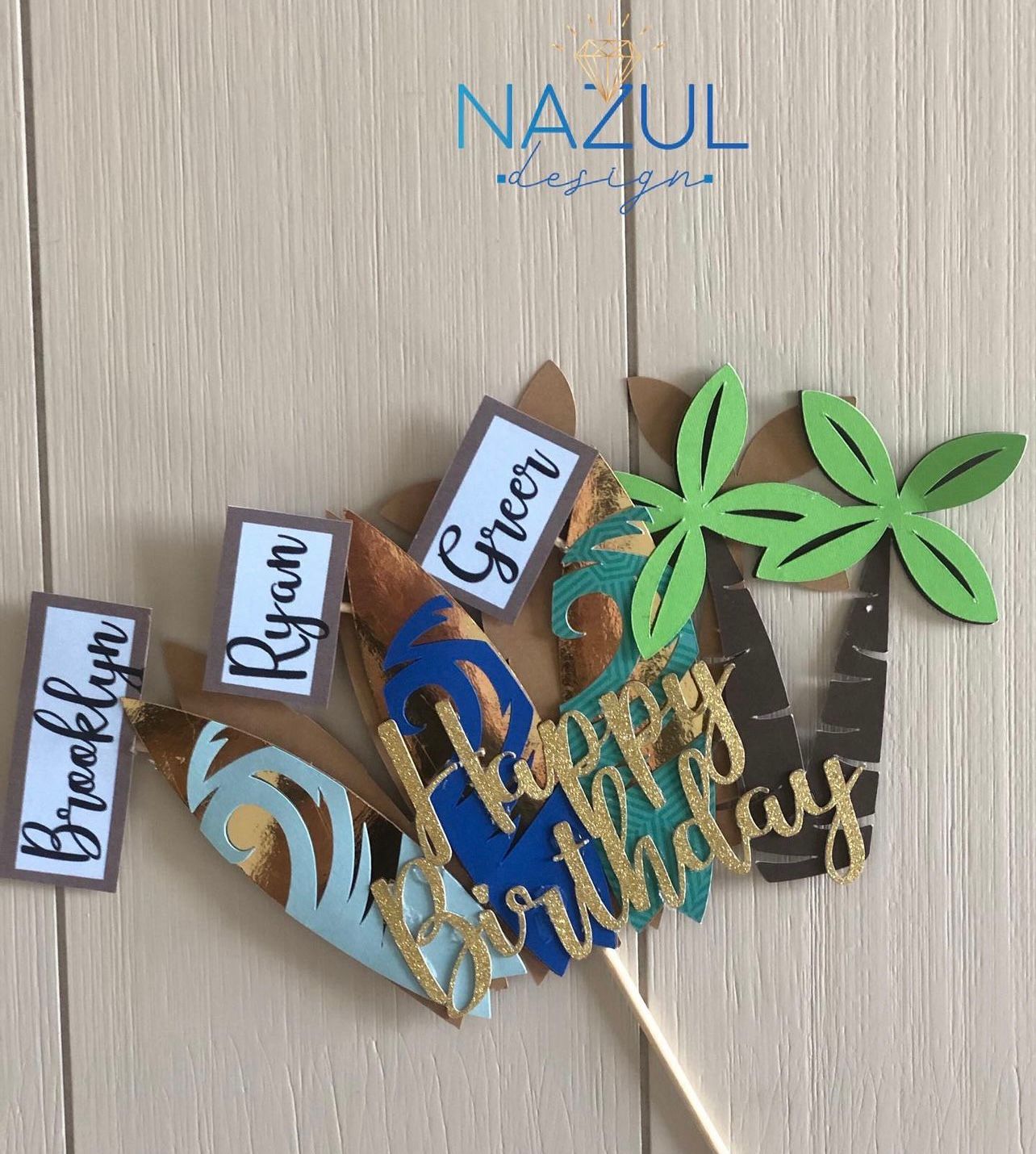 Caketopper - Nazul Design